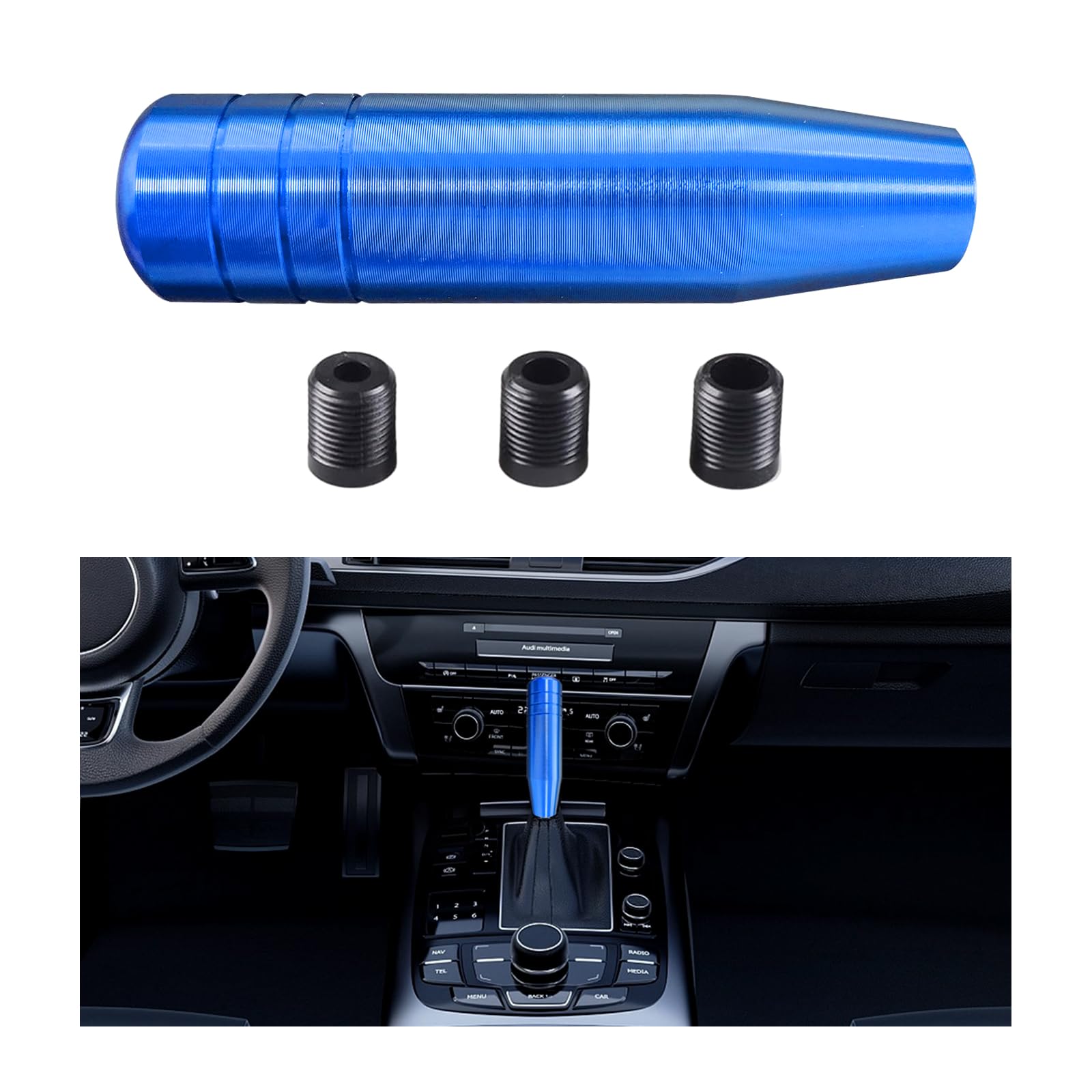 Amazon.com: Augeny Heavy Weighted Shift Knob, 5 Inch Aluminum Alloy Car ...
