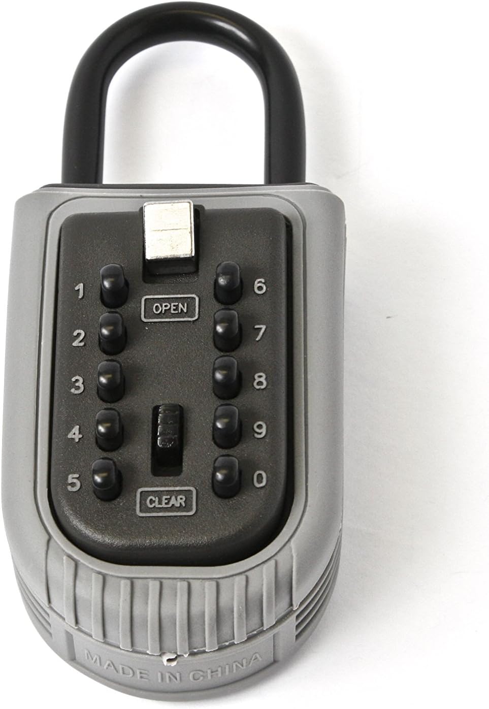 MaxWorks 70466 Easy-To-Use Push-Button Key Safe Storage Shackle Lock ...