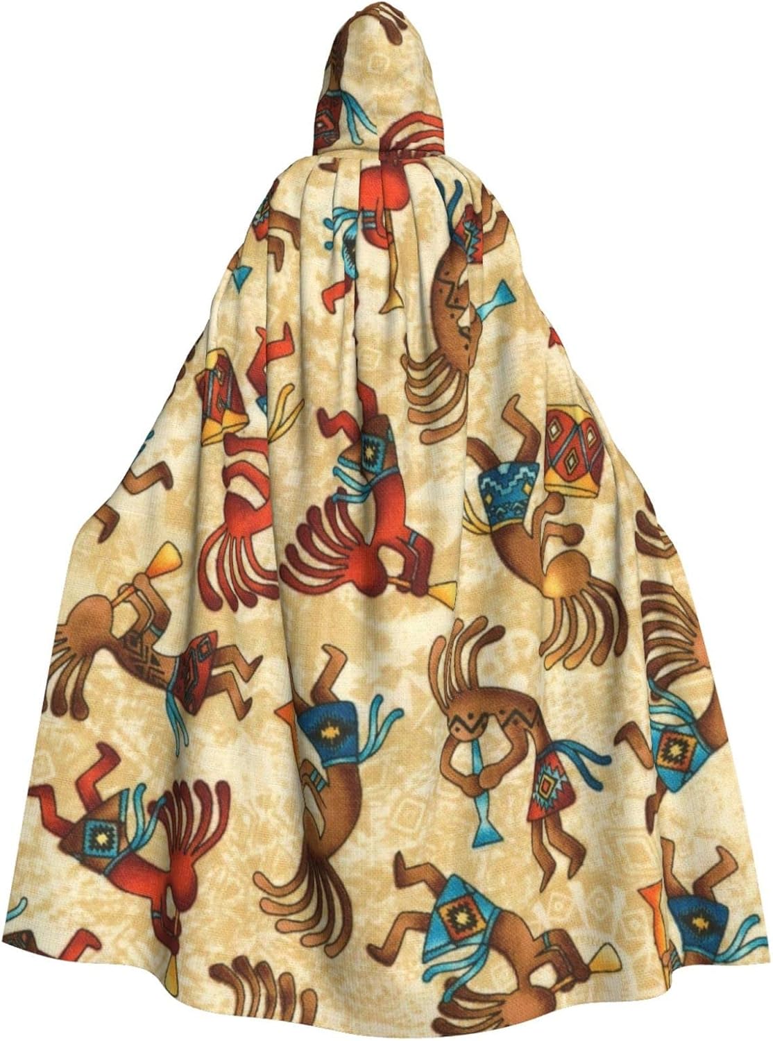 Amazon.com: Southwest Native American Kokopelli Halloween Cloak Tunic ...