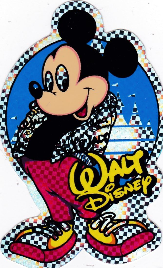 Amazon.com - [HOLOGRAM STICKER 523B] MICKEY MOUSE Walt Disney Animation ...
