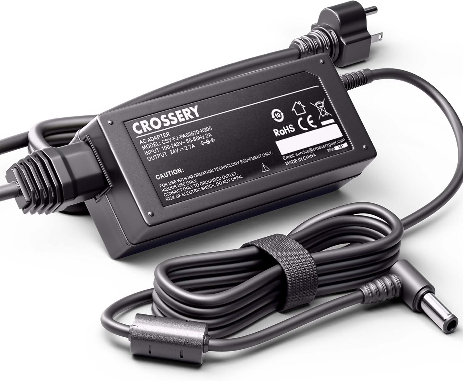 Amazon.com: 24V AC DC Power Supply Adapter for Fujitsu Scanner ...