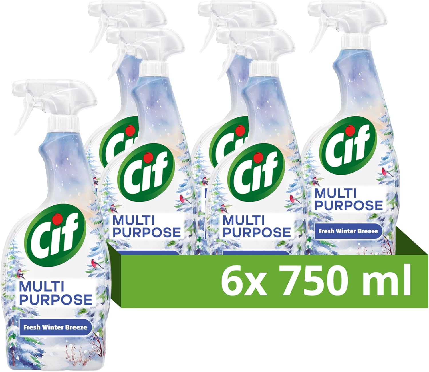 Cif Fresh Winter Breeze Limited Edition Multipurpose Cleaning Spray 750 ...
