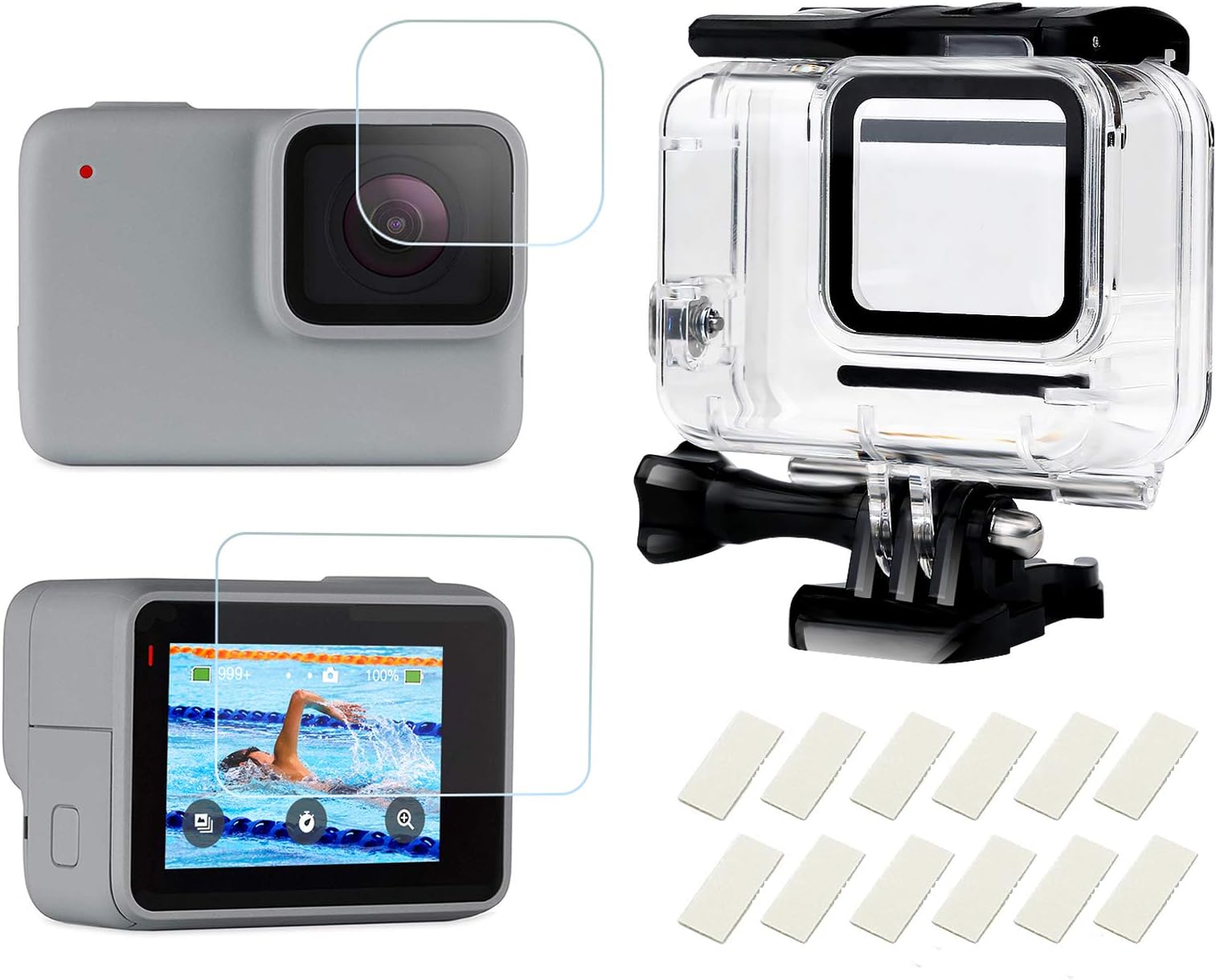 Amazon.com : GoPro Protective Housing (HERO7 Silver / HERO7 White ...
