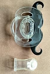 Amazon.com : Baby Funny Pacifier Cute Kissable Mustache Pacifier for ...