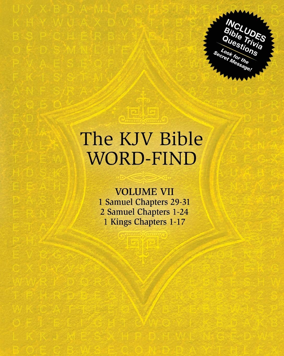 The KJV Bible Word-Find: Volume 7, 1 Samuel Chapters 29-31, 2 Samuel ...
