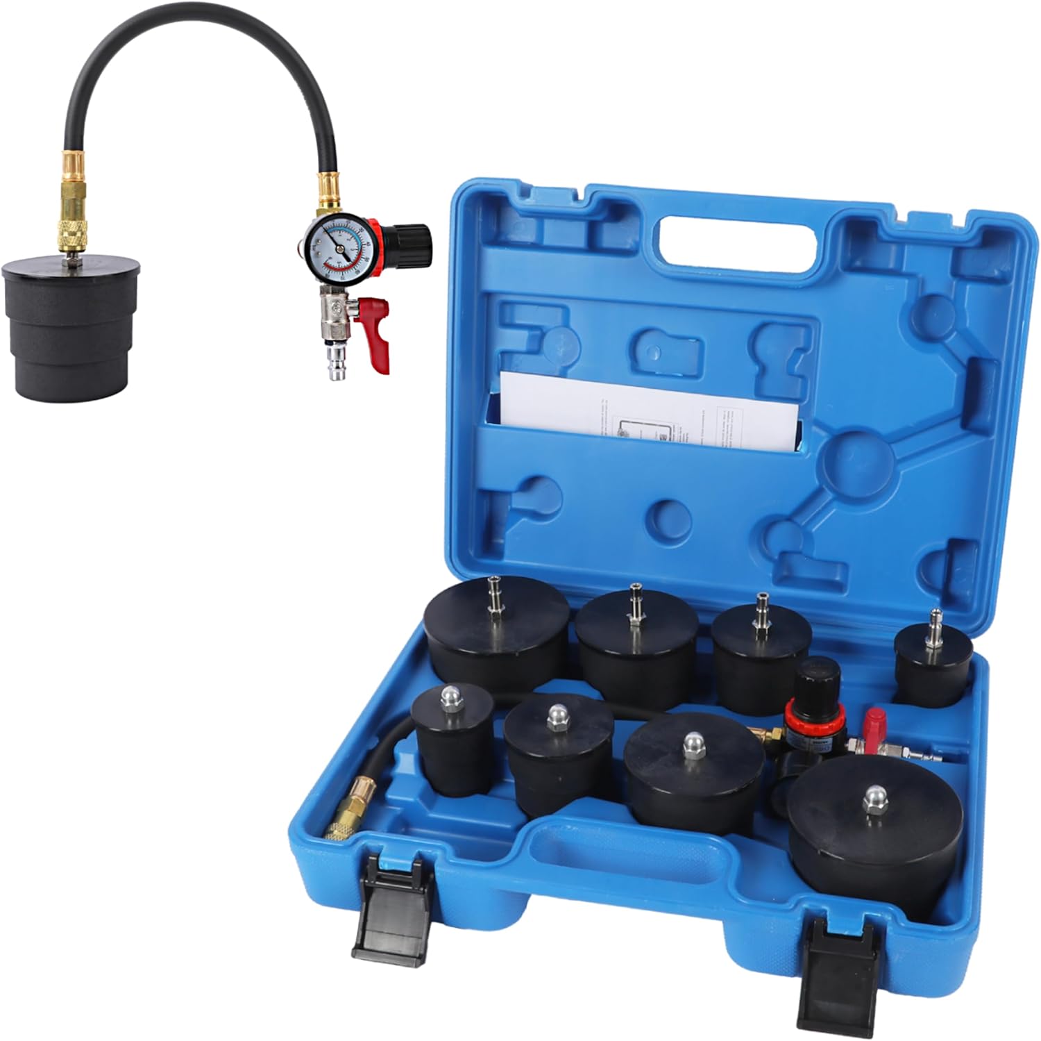 Amazon.com: TYRAREX Turbo System Leakage Tester Kit with 4 Pairs of ...