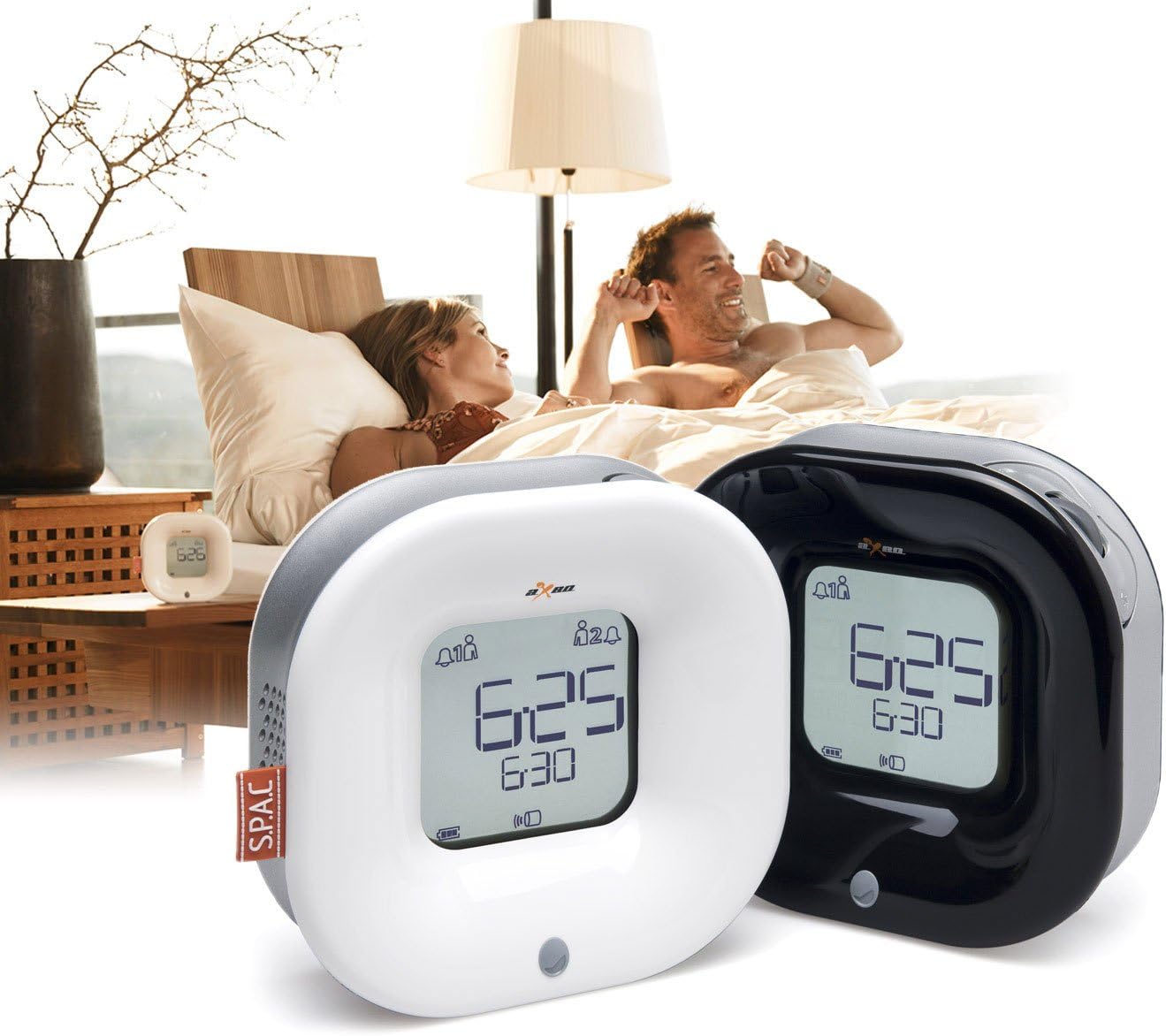 aXbo COUPLE BLACK Schlafphasenwecker : Amazon.de: Küche, Haushalt & Wohnen