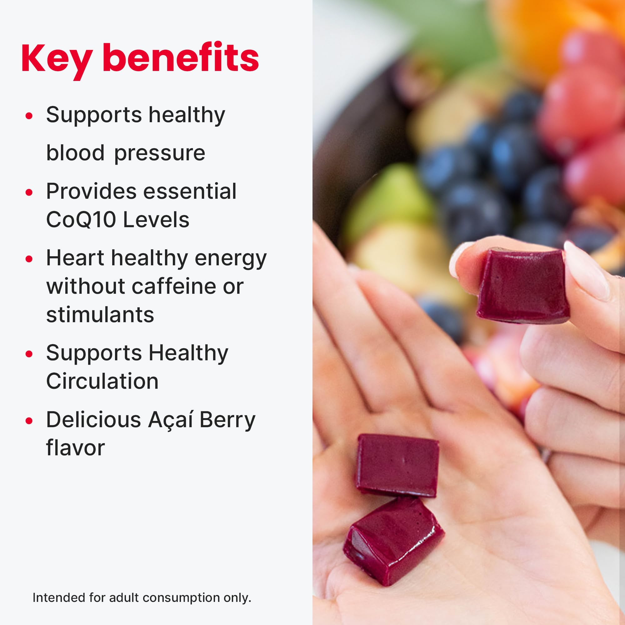 Snapklik.com : humanN SuperBeets Heart Chews Advanced - 100mg Of CoQ10 ...