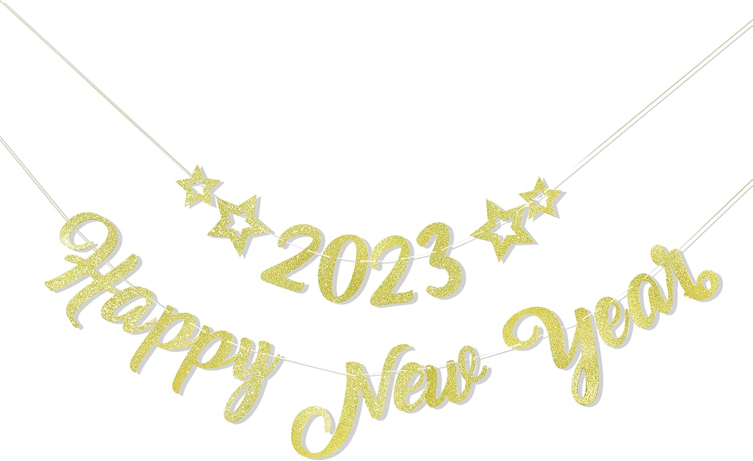 Amazon.com: Happy New Year 2023 Banner - Happy New Year Banner,2023 New ...