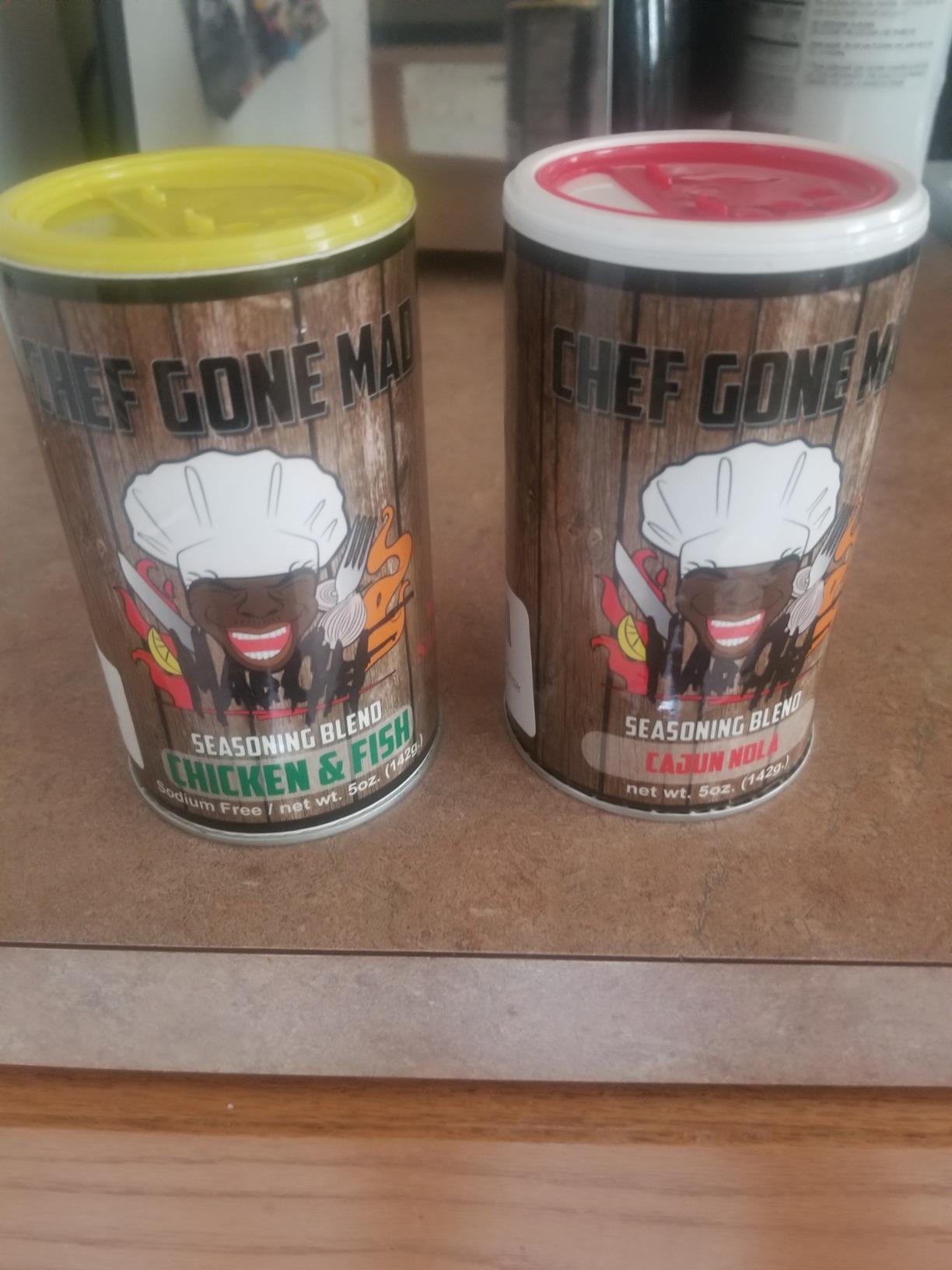 Amazon.com : Chef Gone Mad Cajun NOLA Seasoning Blend, 5 Ounce Canister ...