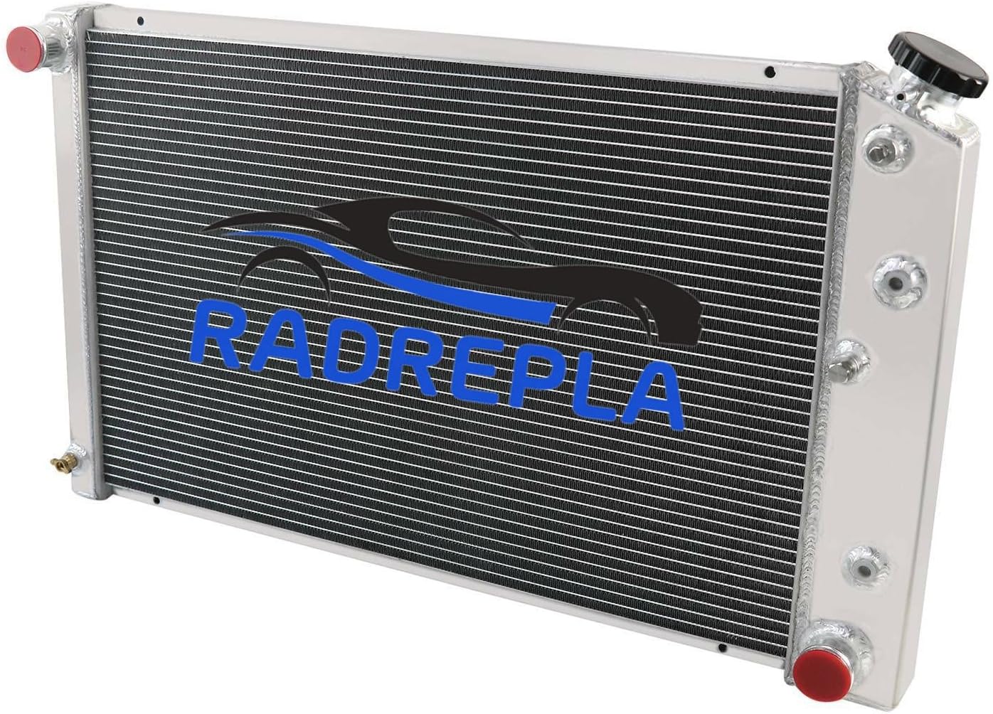 Amazon.com: RADREPLA 3 Row Aluminum Radiator for 1970-1987 Chevy/GMC C ...