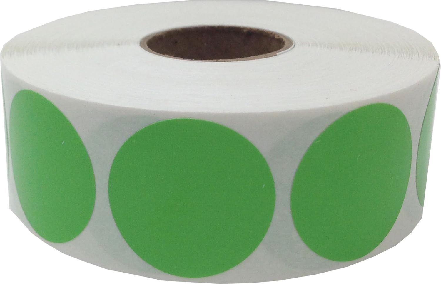 Light Green Circle Stickers, 25 mm 1 Inch Dot Labels 500 Pack – BigaMart