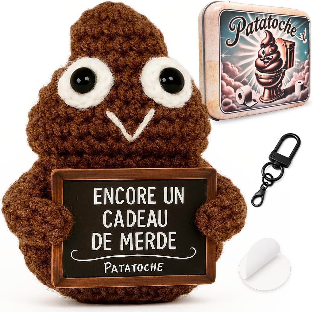 Patatoche® Crotte Humoristique | Cadeau Anniversaire Drôle & Décalé ...
