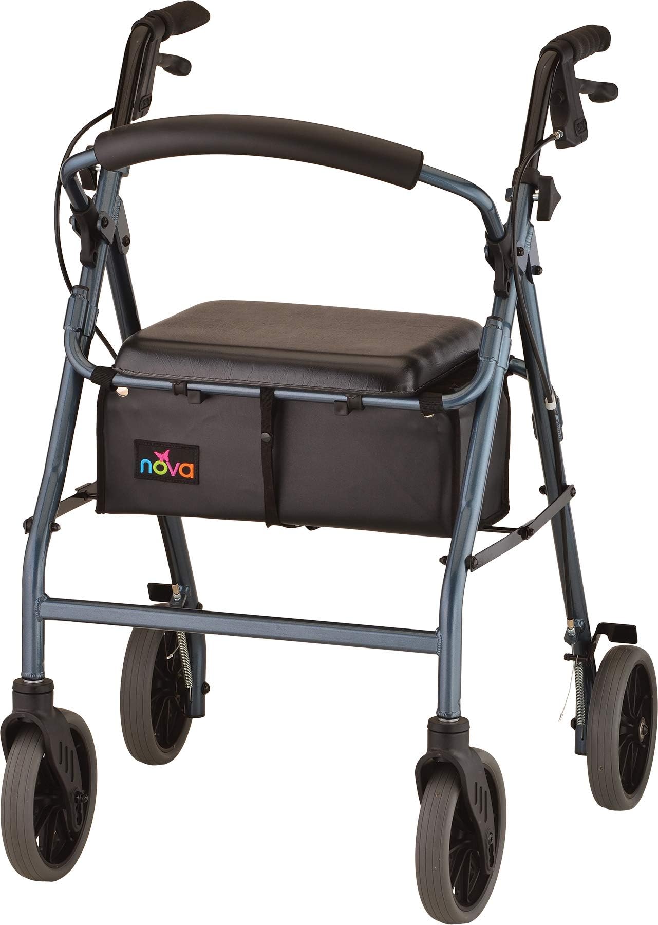 Amazon.com: NOVA Medical Products Express Rollator Walker, Large 10 ...