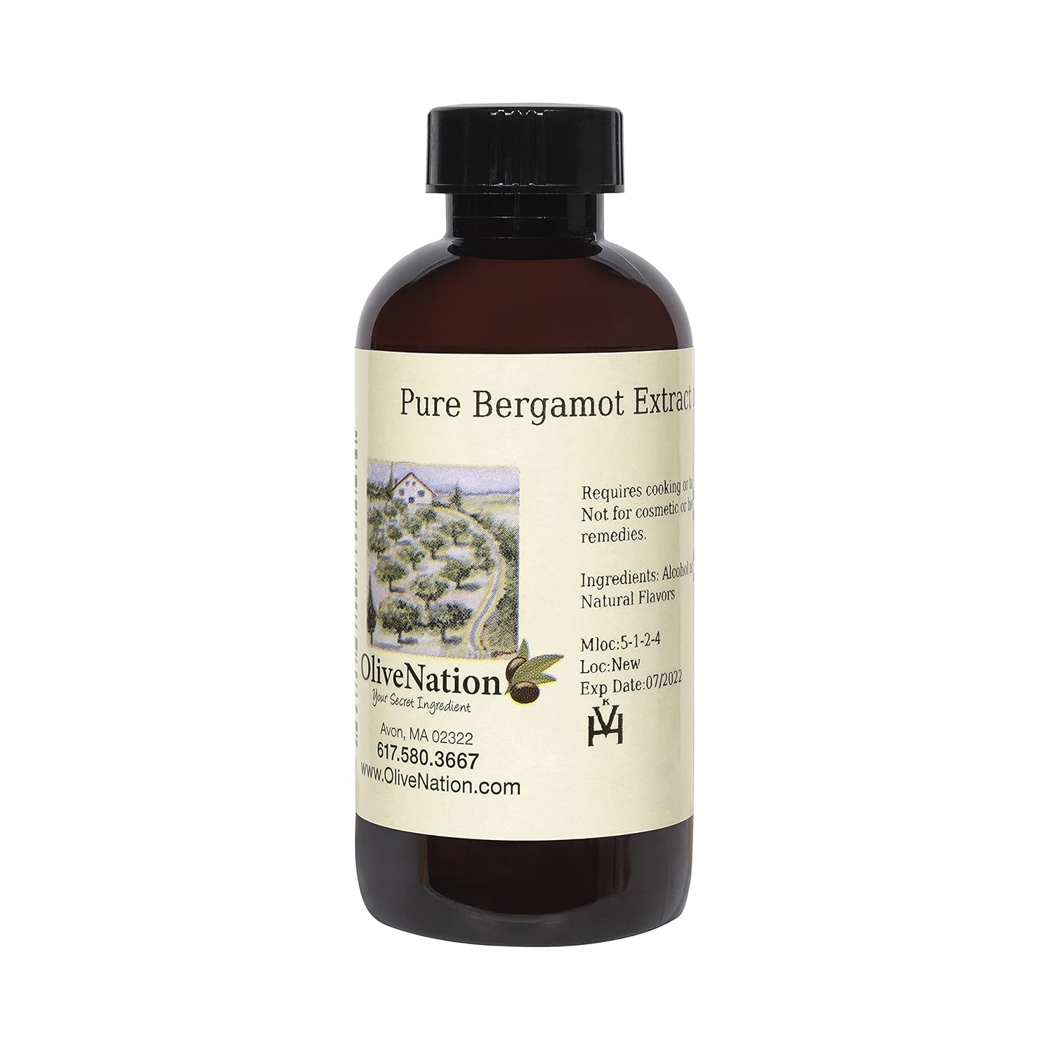 Amazon.com: OliveNation Bergamot Flavor, Citrus-Tasting Water Soluble ...