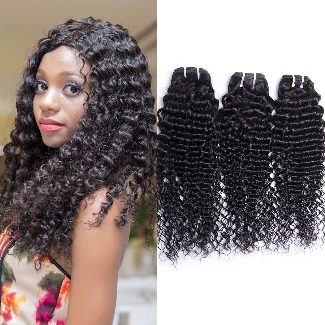 Amazon.com: 9A Malaysian Deep Wave Hair Extension 3 Bundles Malaysian ...