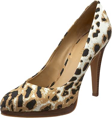 Amazon.com | Nine West Women's Rocha Platform Pump,Dark Natural Multi ...