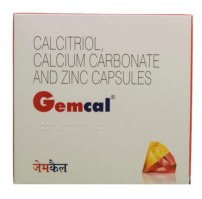 Gemcal - Strip of 15 Capsules : Amazon.in: Health & Personal Care
