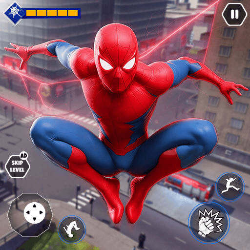 Real Spider Flying Open world Rope Spider Fighting Adventure 3D ...