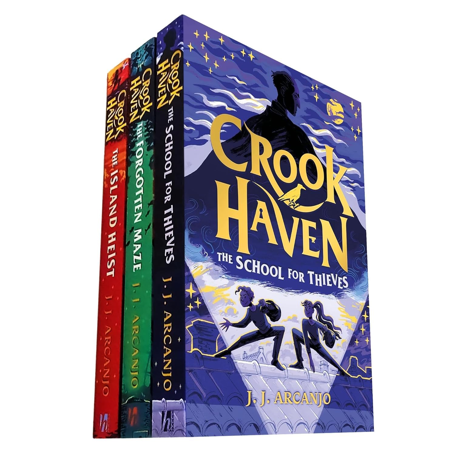 Crookhaven Series Collection by J.J. Arcanjo (3 Books Set): The School ...