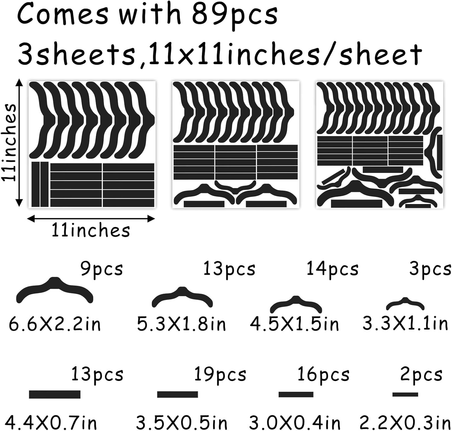 Calcomanías de pared modernas calcomanías geométricas de pared ...