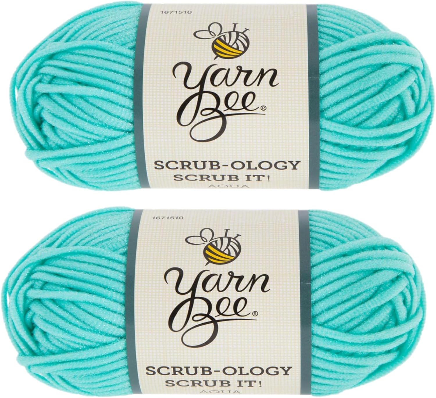 Amazon.com: Yarn Bee Scrub-Ology Scrub It! 5 - Bulky, 100% Nylon, 79 ...