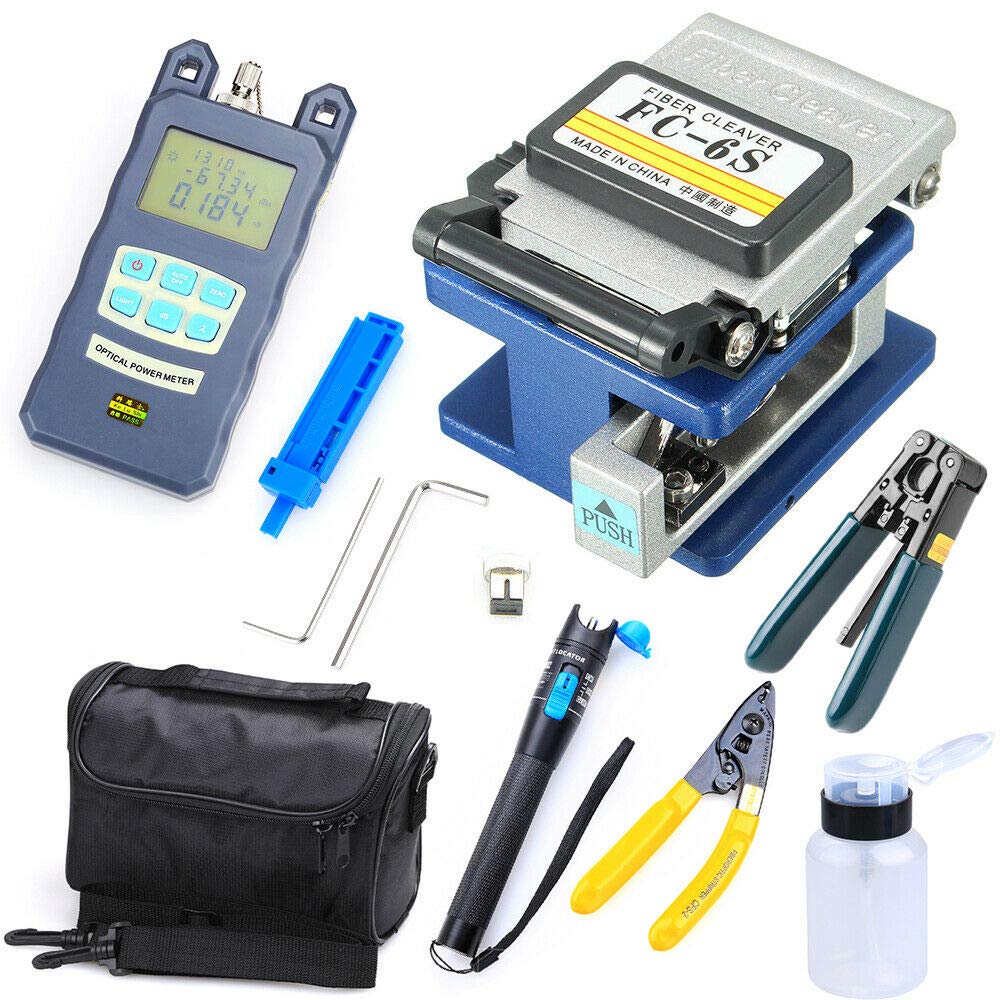 Buy Fiber Optic FTTH Tool Kit, FTTH Assembly Optical Fiber Termination ...