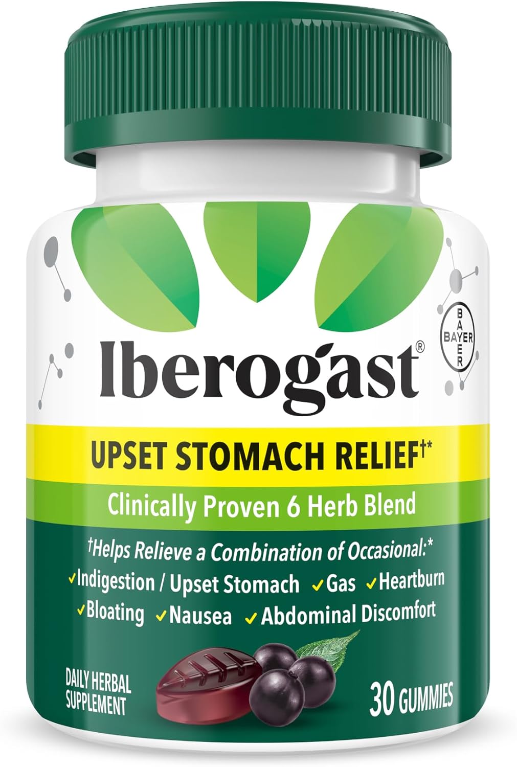 Amazon.com: Iberogast Gummies Upset Stomach Relief: Helps Relieve a ...
