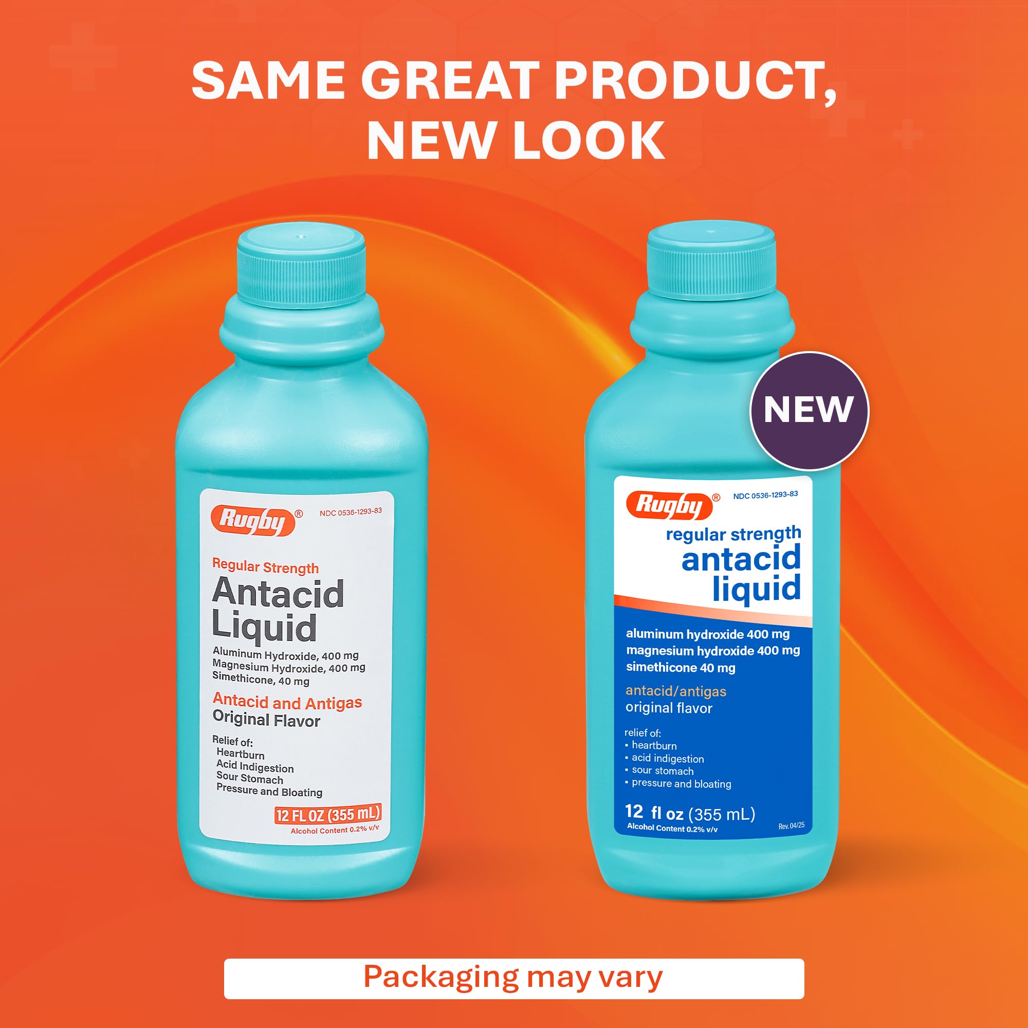 Snapklik.com : Rugby Regular Strength Antacid Liquid, Relief For ...