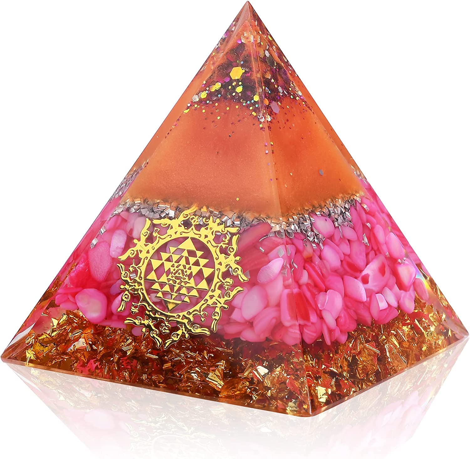 Buy Gipoowaa Orgone Pyramids for Positive Energy, Orgone Pyramid ...