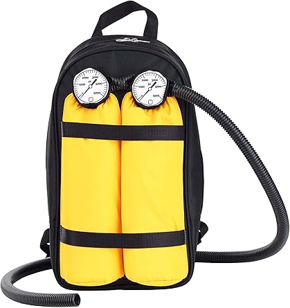 Amazon.com: Fun Costumes Scuba Diving Backpack Standard Yellow ...