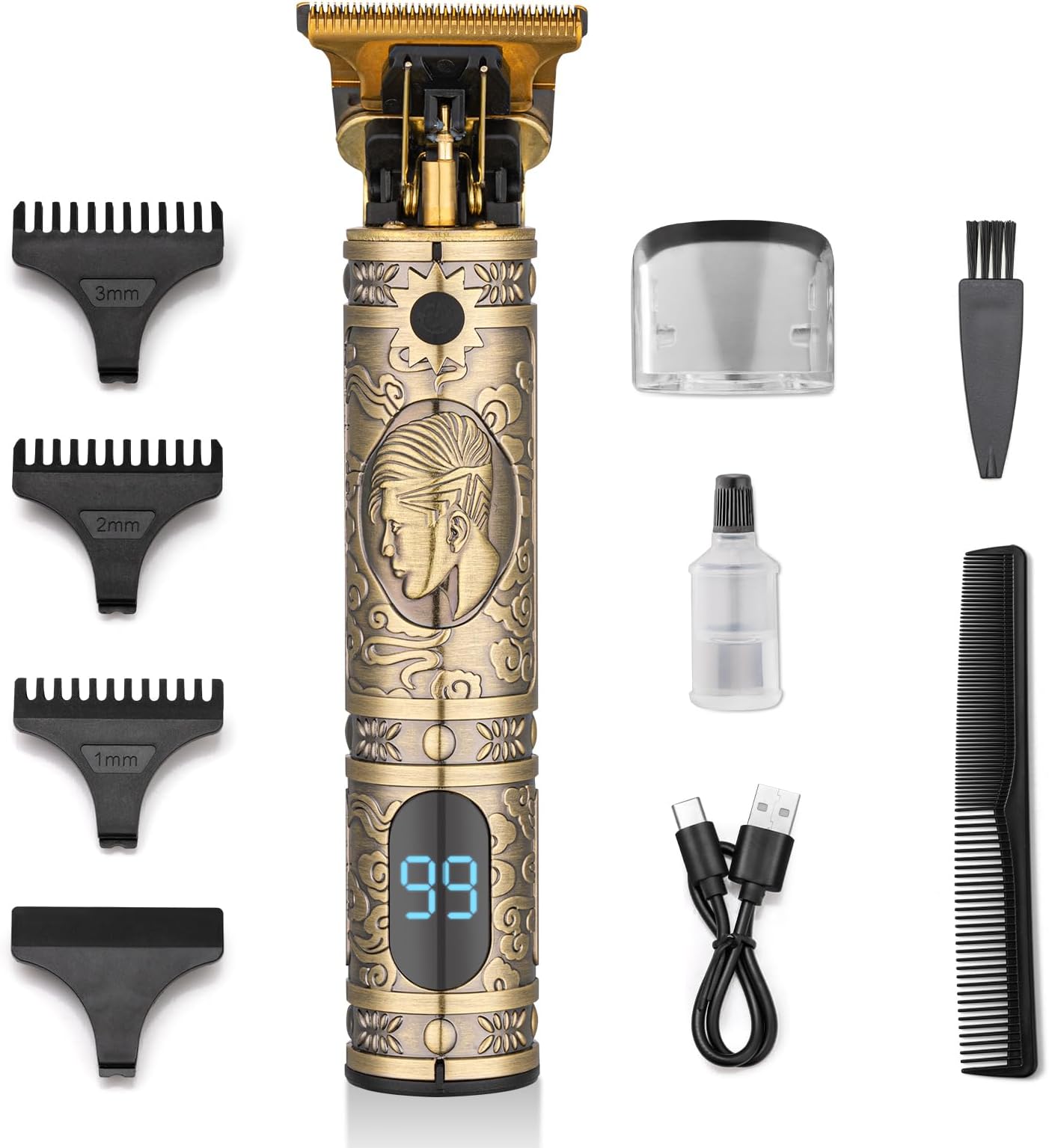 Amazon.com: Hair Clippers for Men Professional Hair Trimmer Barbers ...