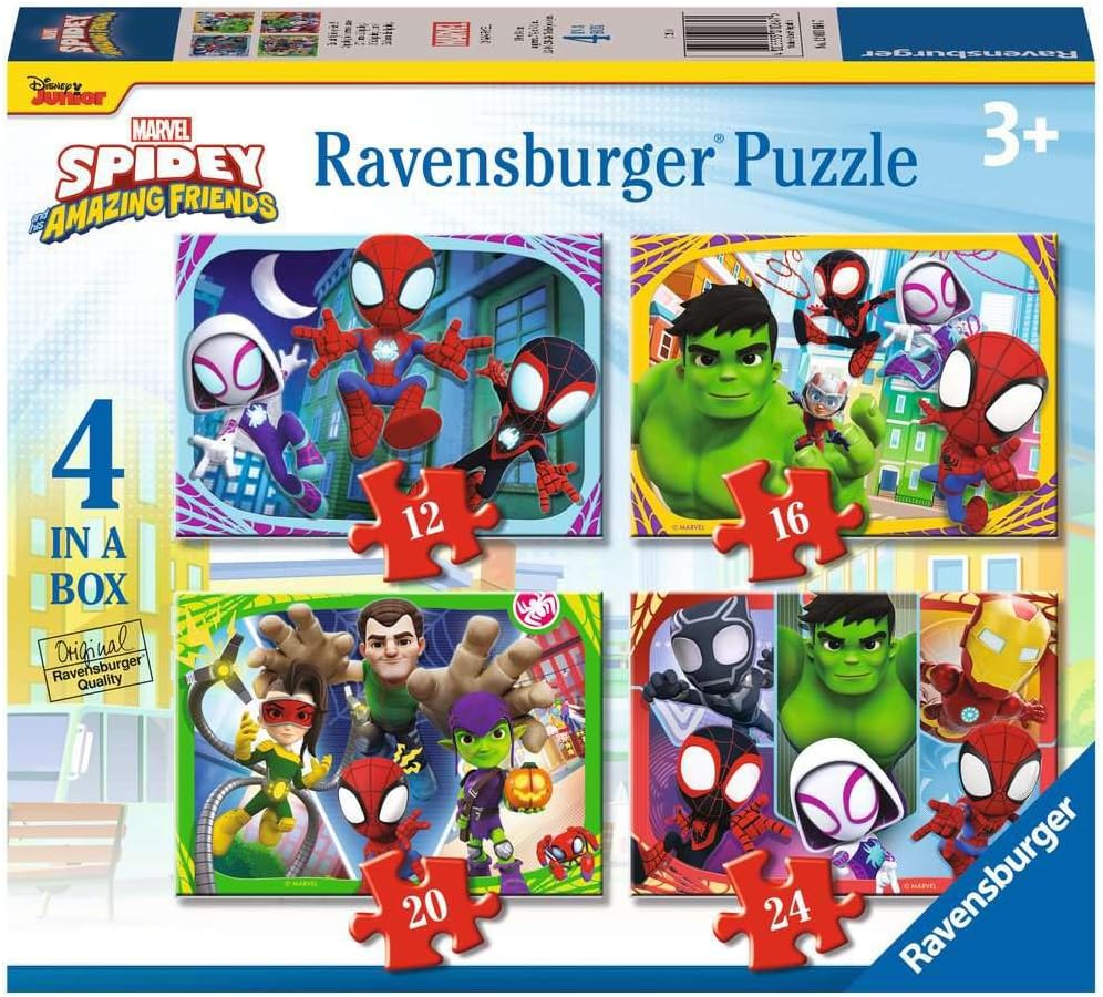 Amazon.com: Ravensburger - Puzzle Spidey and his amazing friends ...