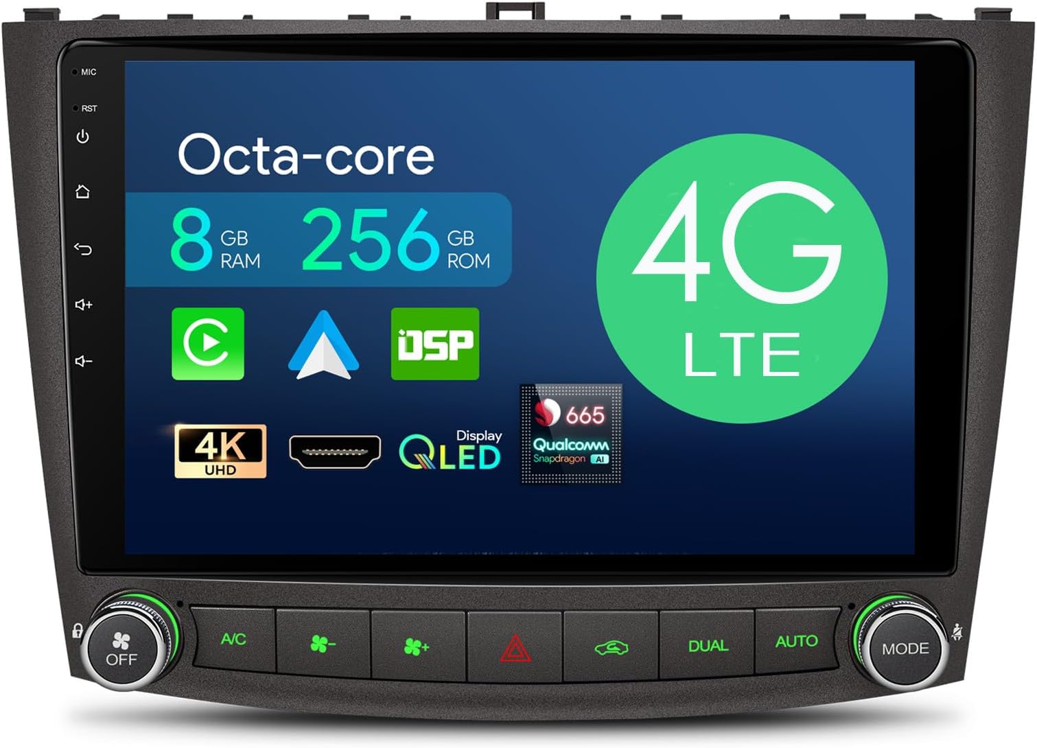 Amazon.com: XTRONS Car Stereo for Lexus IS250 IS300 IS200 IS220 IS350 ...