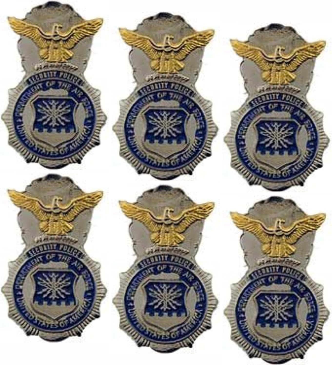 Amazon.com: USAF Security Police Lapel Pin 6 Pack : Clothing, Shoes ...