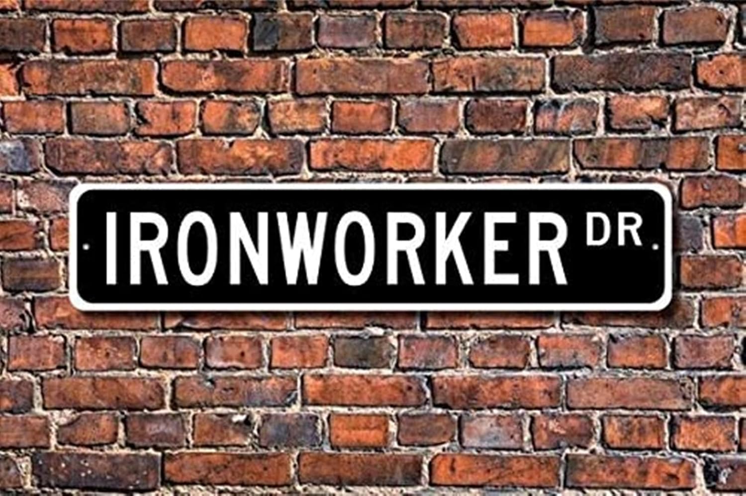 Amazon.com: Fhdang Decor Ironworker, Ironworker Gift, Ironworker Sign ...
