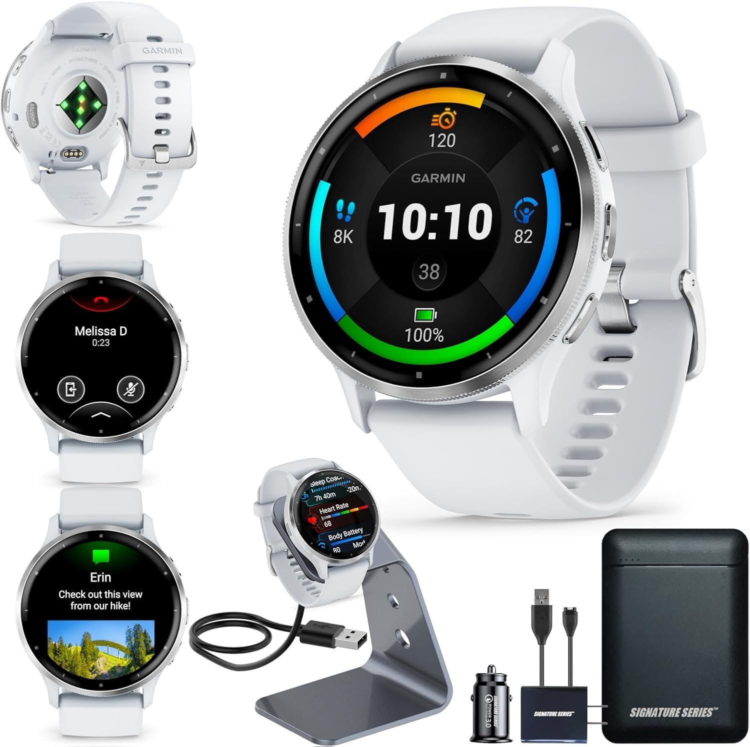 Amazon.com: Garmin Venu 3 Running GPS Smartwatch with AMOLED Display ...