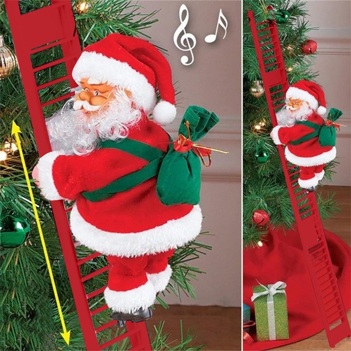 Amazon.com: Mr. Christmas Super Climber Musical Animated Indoor ...