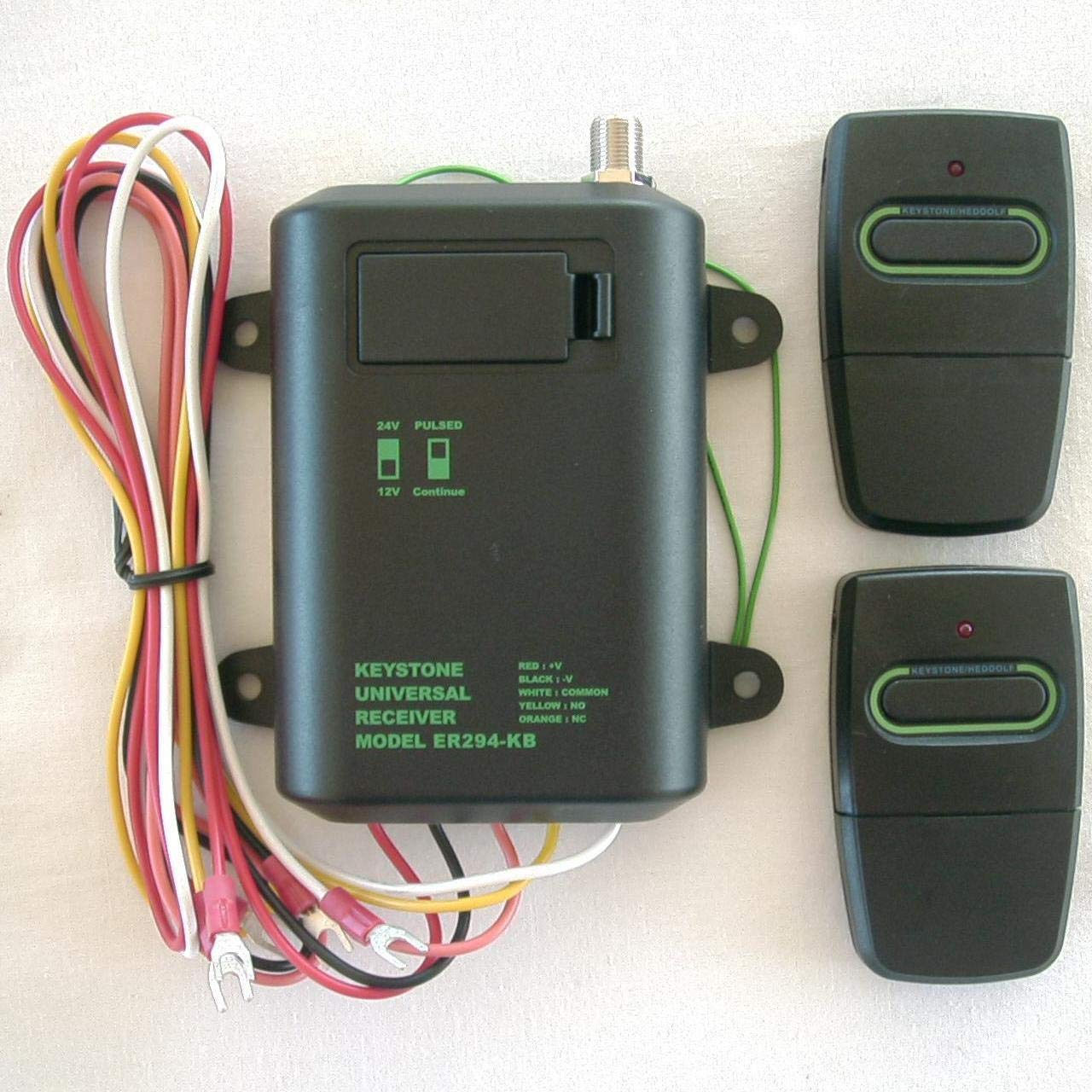 Amazon.com: Long Range 1500Ft Gate Opener Control Receiver & Remote Set ...