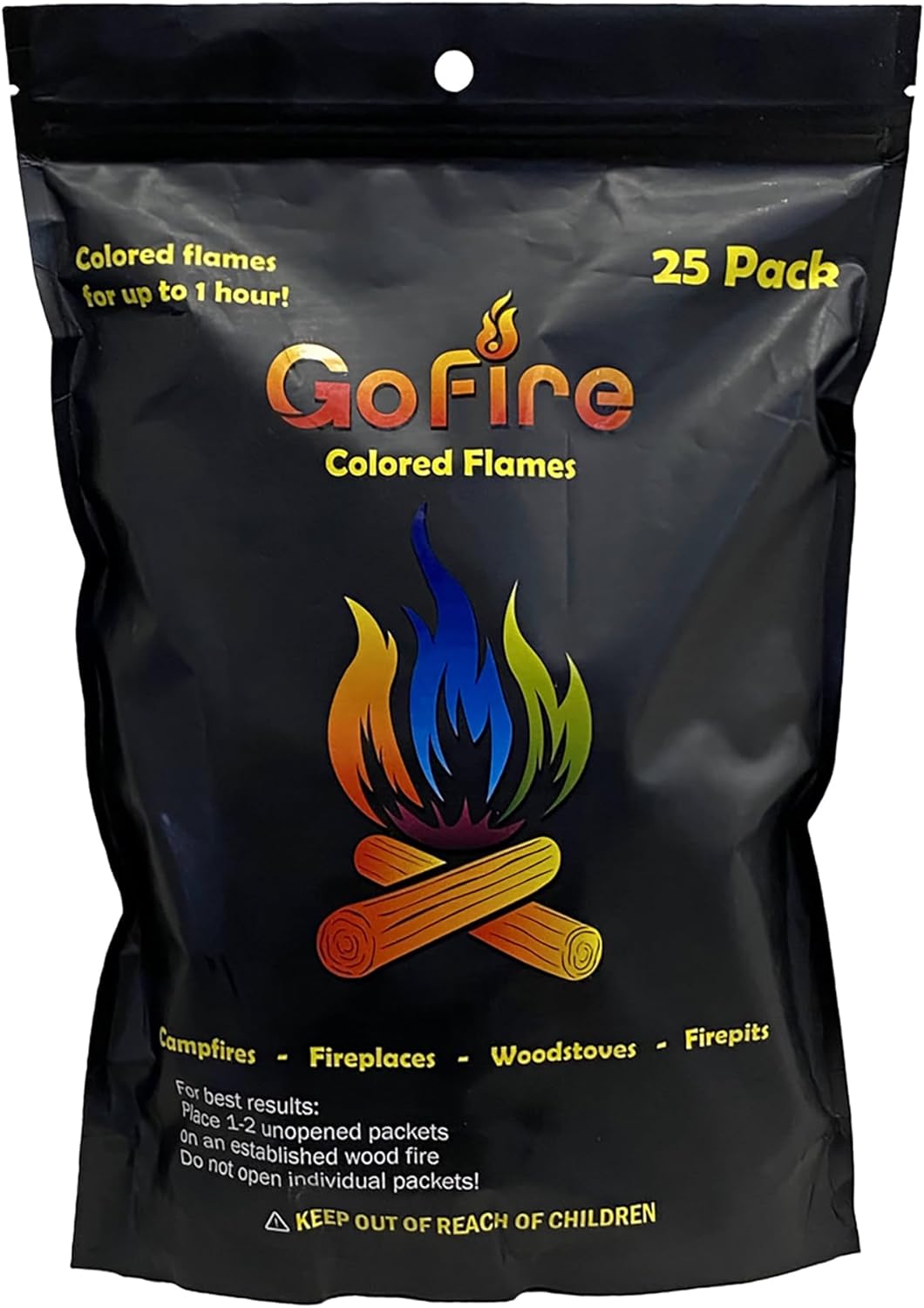 GoFire Llamas de colores, colores mágicos, vibrantes y bailarines para ...