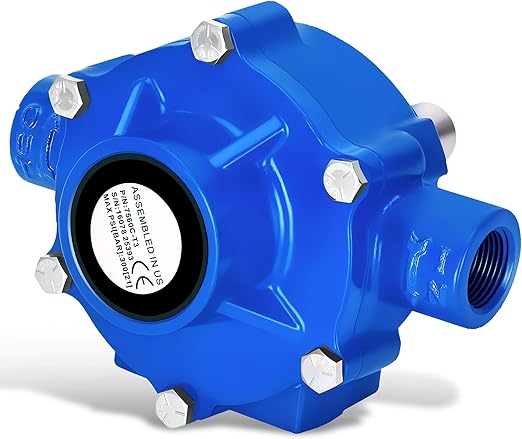 Amazon.com: 7560C Cast Iron 8 Roller Pump Compatible with Hypro 7560C 8 ...