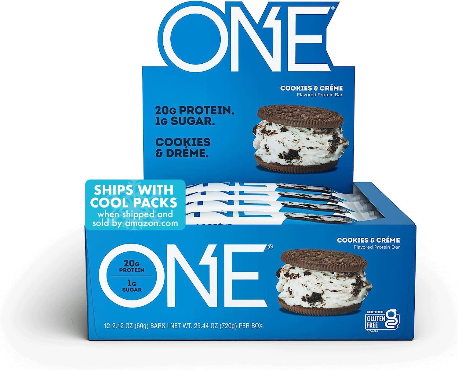 Amazon.com: ONE Protein Bars, Lemon Cake, Gluten Free Protein Bars with ...