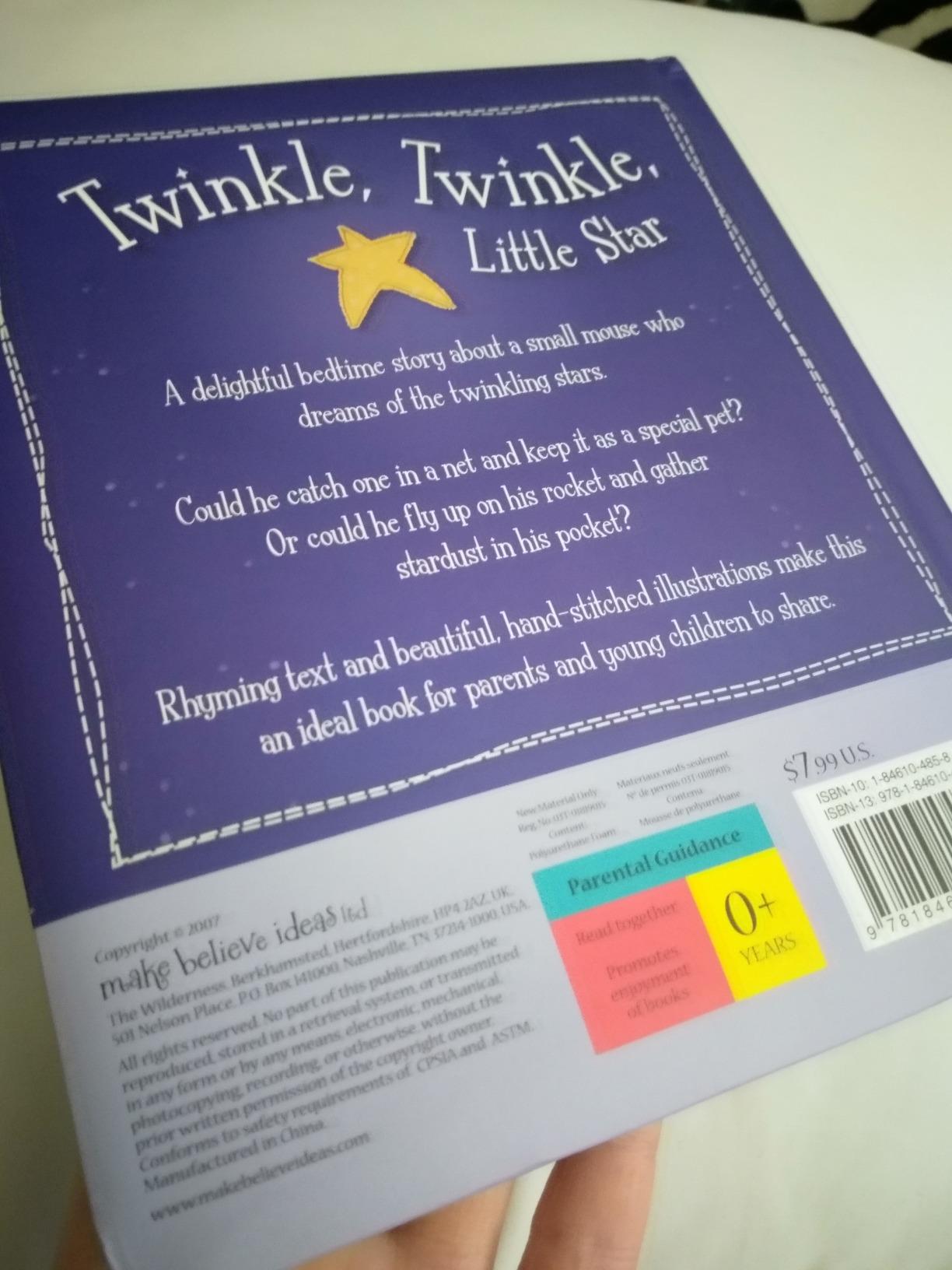 Twinkle, Twinkle, Little Star (Kate Toms Series): Toms, Kate ...