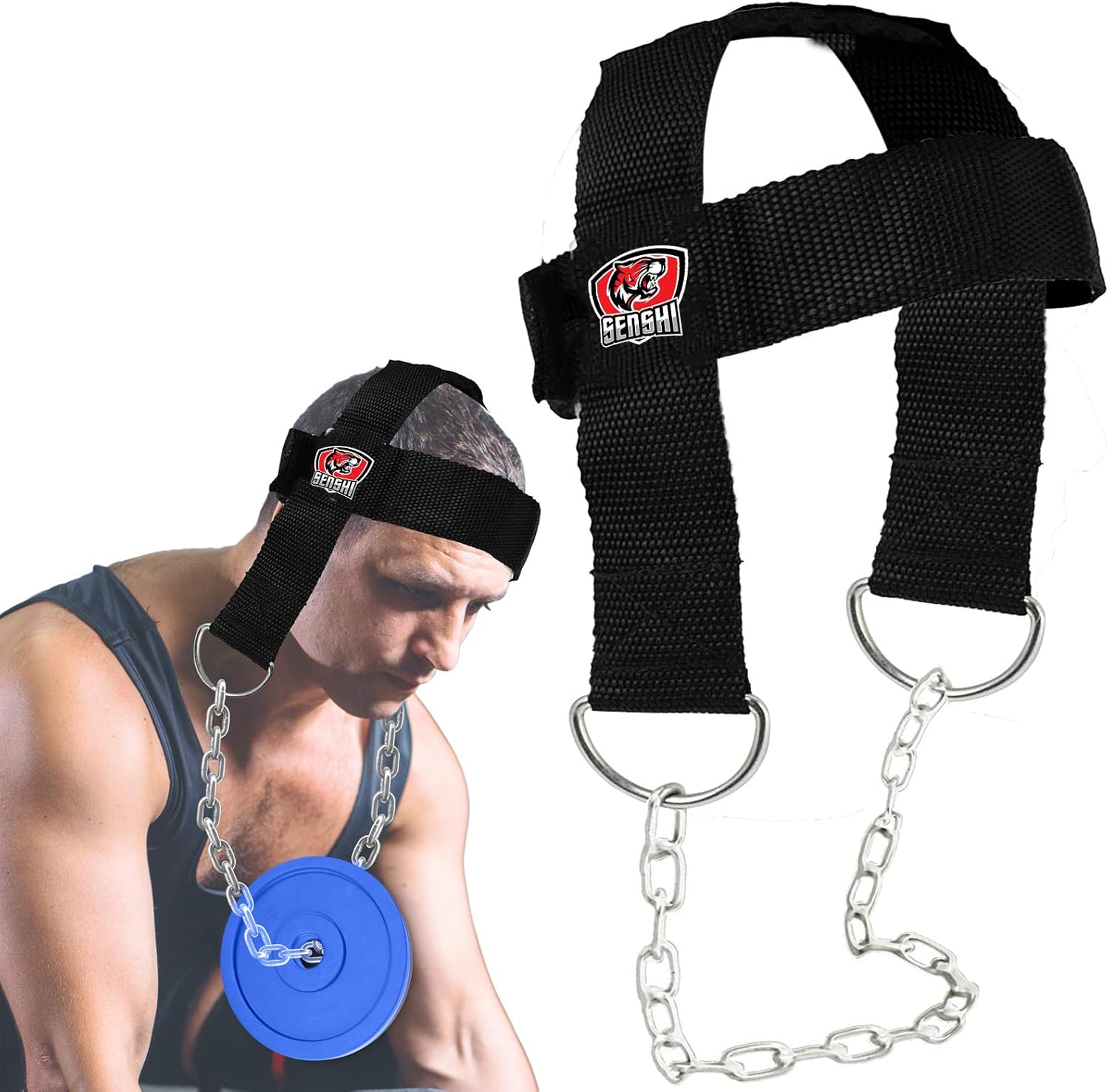 Amazon.com : Senshi Japan Cotton Head Harness Neck Harness Weight ...