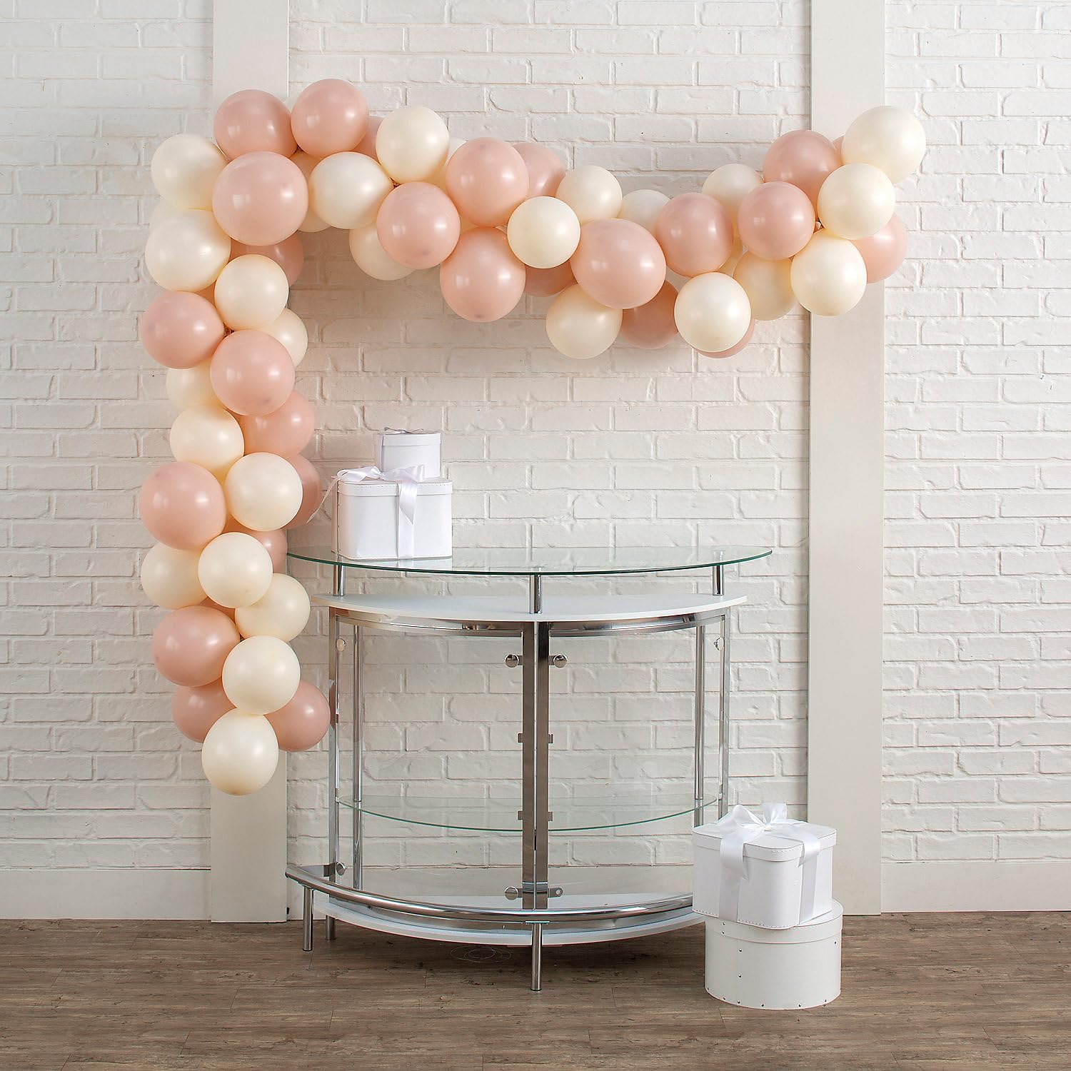 Amazon.com: Fun Express Tuftex Cameo & Lace Balloon Garland Kit 25 Ft ...