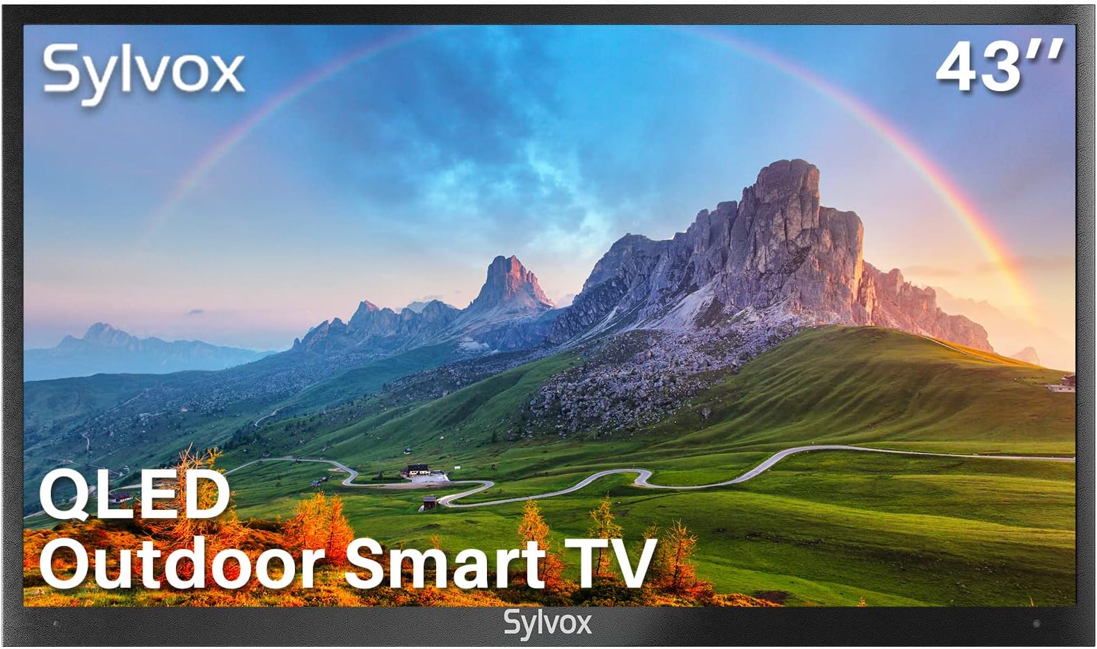 Amazon.com: SYLVOX 43'' Outdoor Smart TV 4K UHD Ultra 2000NIT High ...