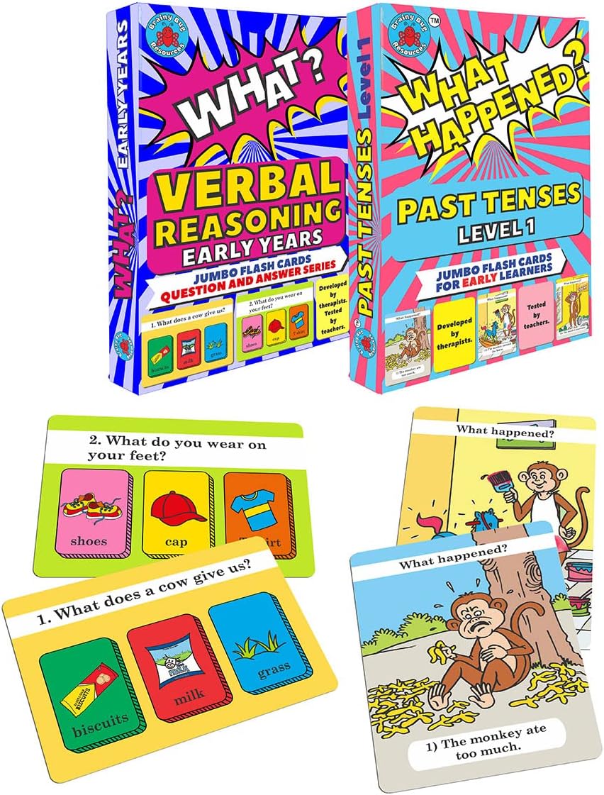 Buy 60 Flaschards for Early Learners | 30 What Happened? Flashcards ...