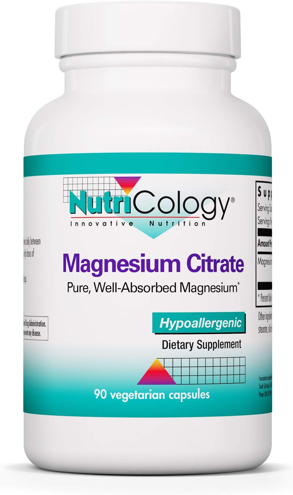 Amazon.com: Nutricology Magnesium Citrate Supplement - Bone & Stress ...