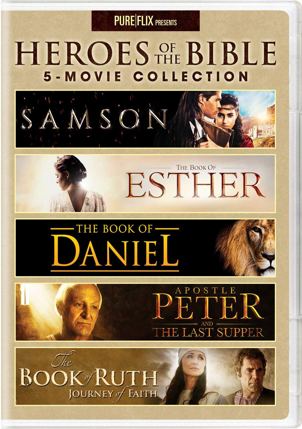 Amazon.com: Heroes of the Bible 5-Movie Collection [DVD] : Jackson ...