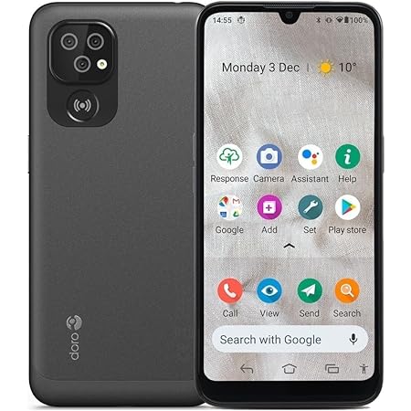 Doro 8100 4G Unlocked Smartphone for Seniors - Easy Mobile Phone - 13MP ...